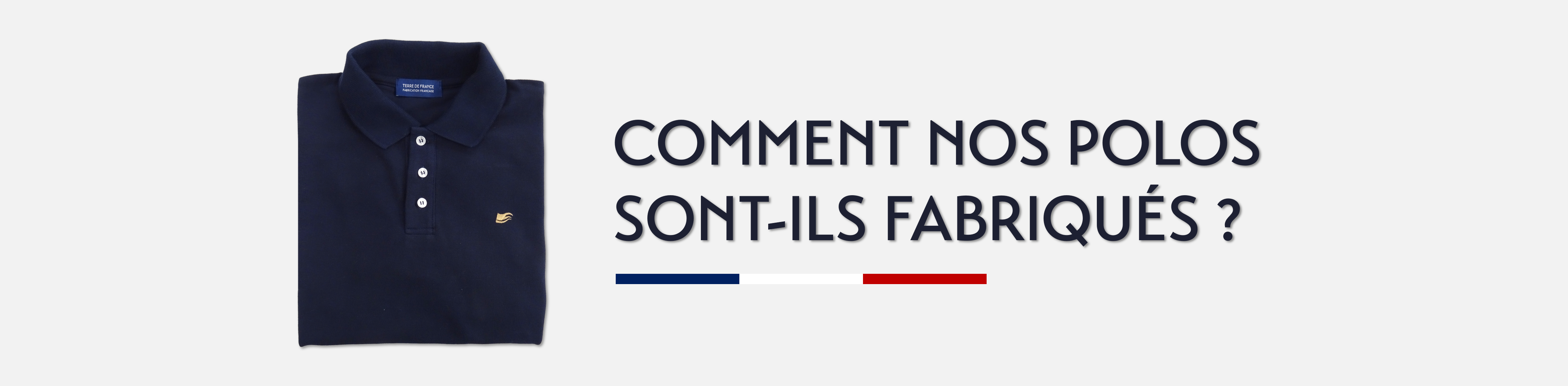 Le polo en coton - Terre de France – Terre De France